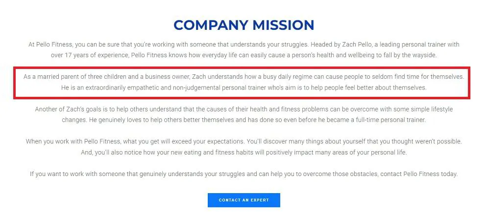 How To Write A Personal Trainer Mission Statement