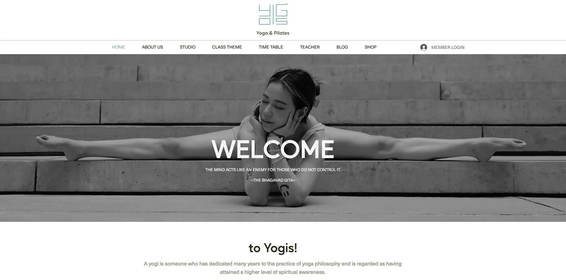 20 Best Yoga Websites Designs for 2025