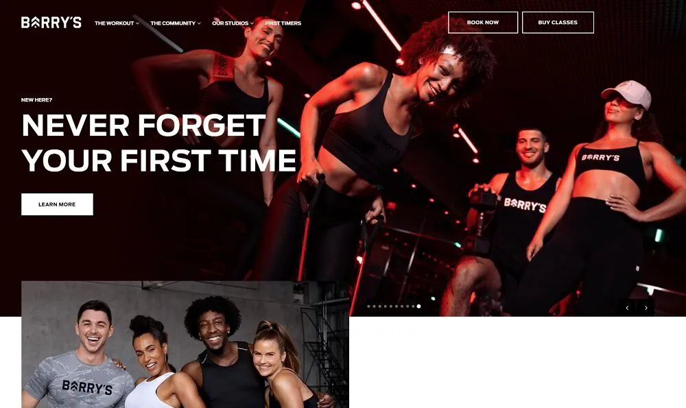 The 20 Best Gym Websites: A Look at Their Designs