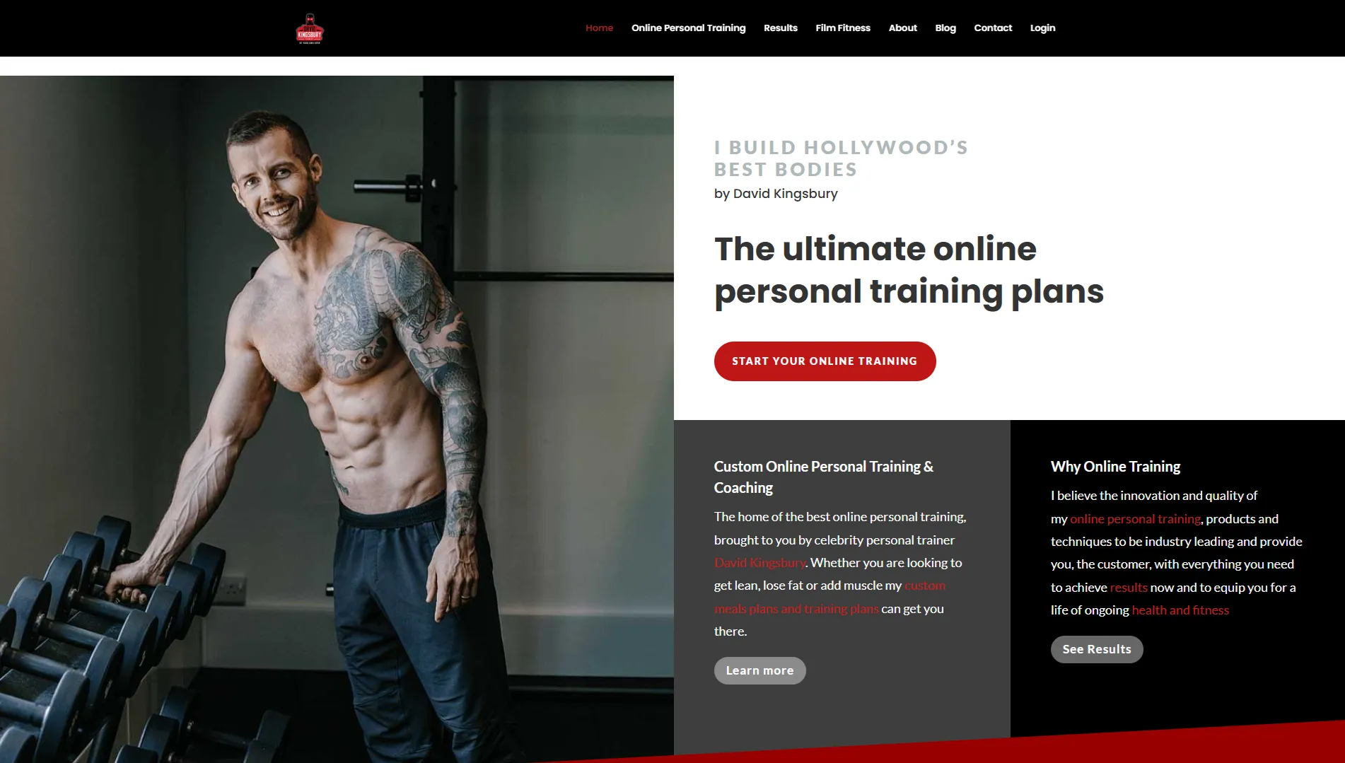 The 20 Best Personal Trainer Website Designs