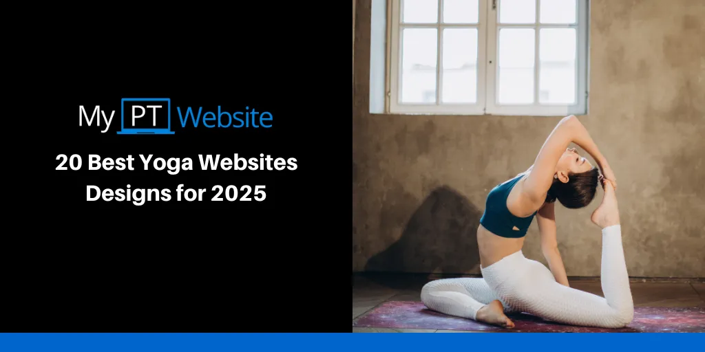 20 Best Yoga Websites Designs for 2025