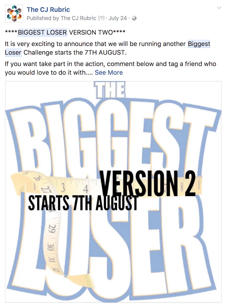 Biggest Loser Logo Png