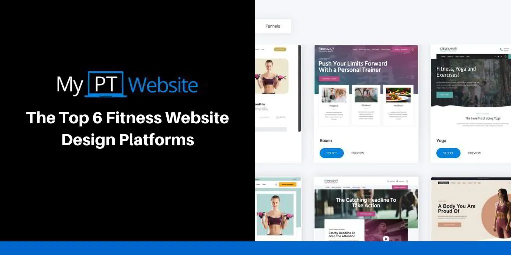 The Top 6 Fitness Website Design Platforms