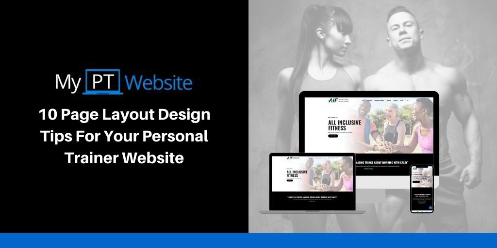 10 Page Layout Design Tips For Your Personal Trainer Website