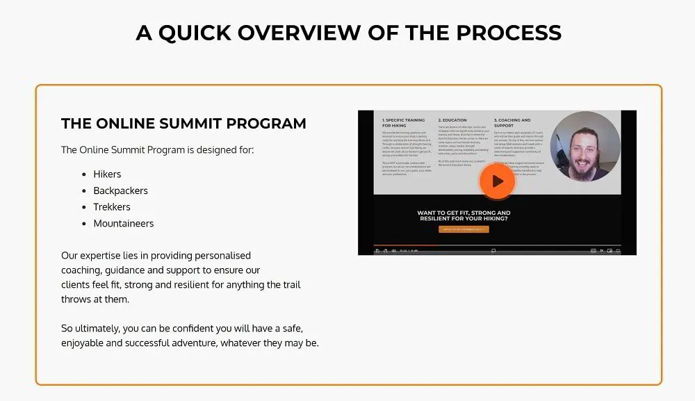 How to Create a Fitness Service Landing Page