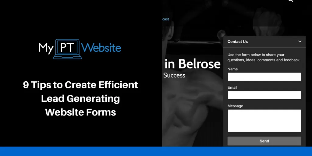 9 Tips to Create Efficient Lead Generating Website Forms