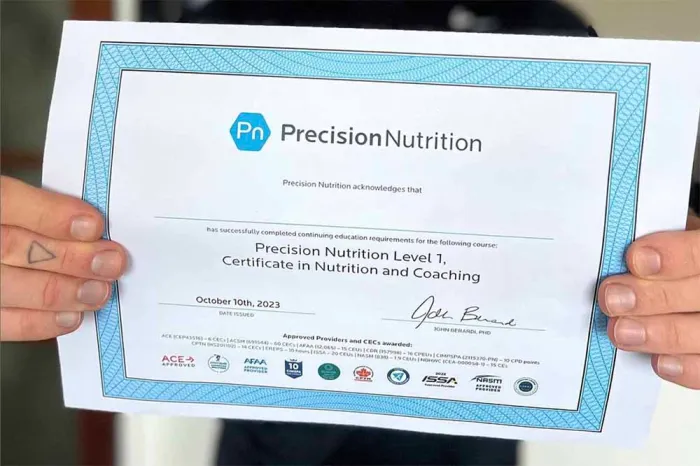 NASM vs Precision Nutrition: Which Nutrition Certification is Right for You