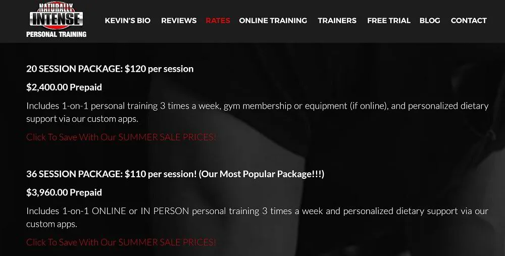 The Ultimate Guide to Pricing Your Personal Training Services