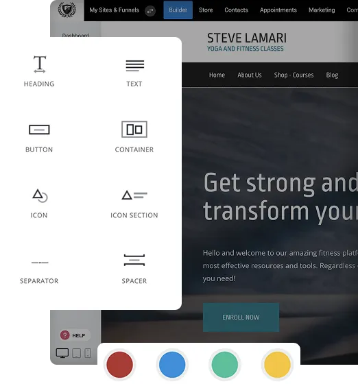 Website Builder For Personal Trainers