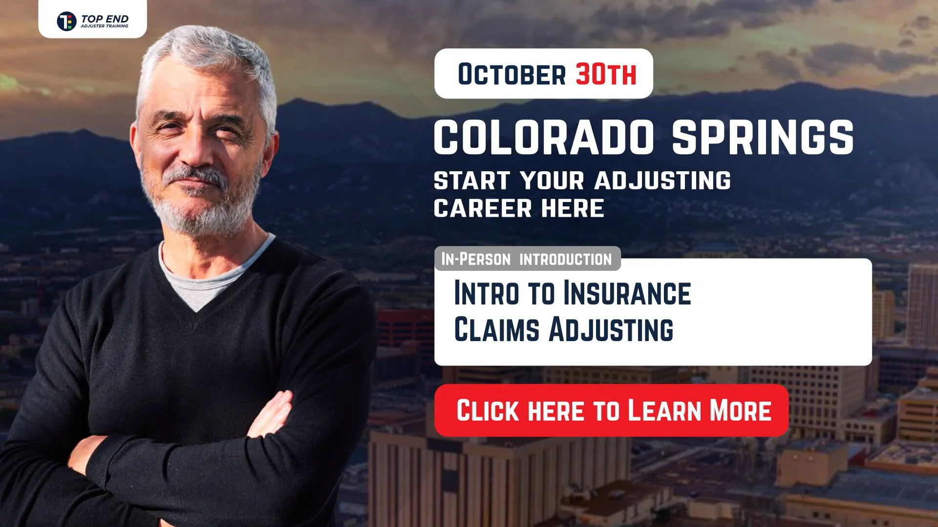 Intro to Insurance Claims Adjusting - Course in Colorado October 30Th
