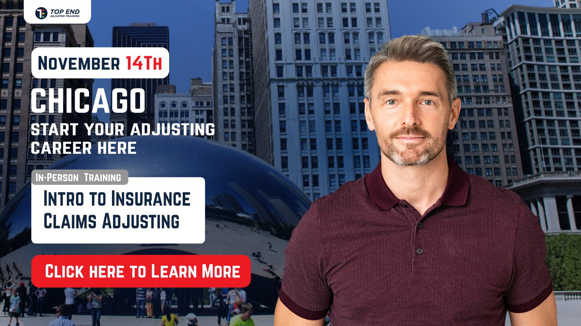 Intro to Insurance Claims Adjusting - Course in Chicago November 14Th