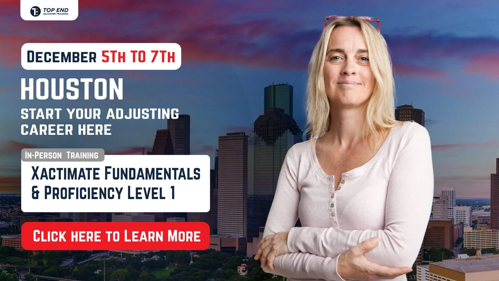 Xactimate Fundamentals & Proficiency Level 1 - Course in Houston 5Th to 7Th