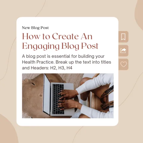 How to Write an Effective Blog as a Health Practitioner