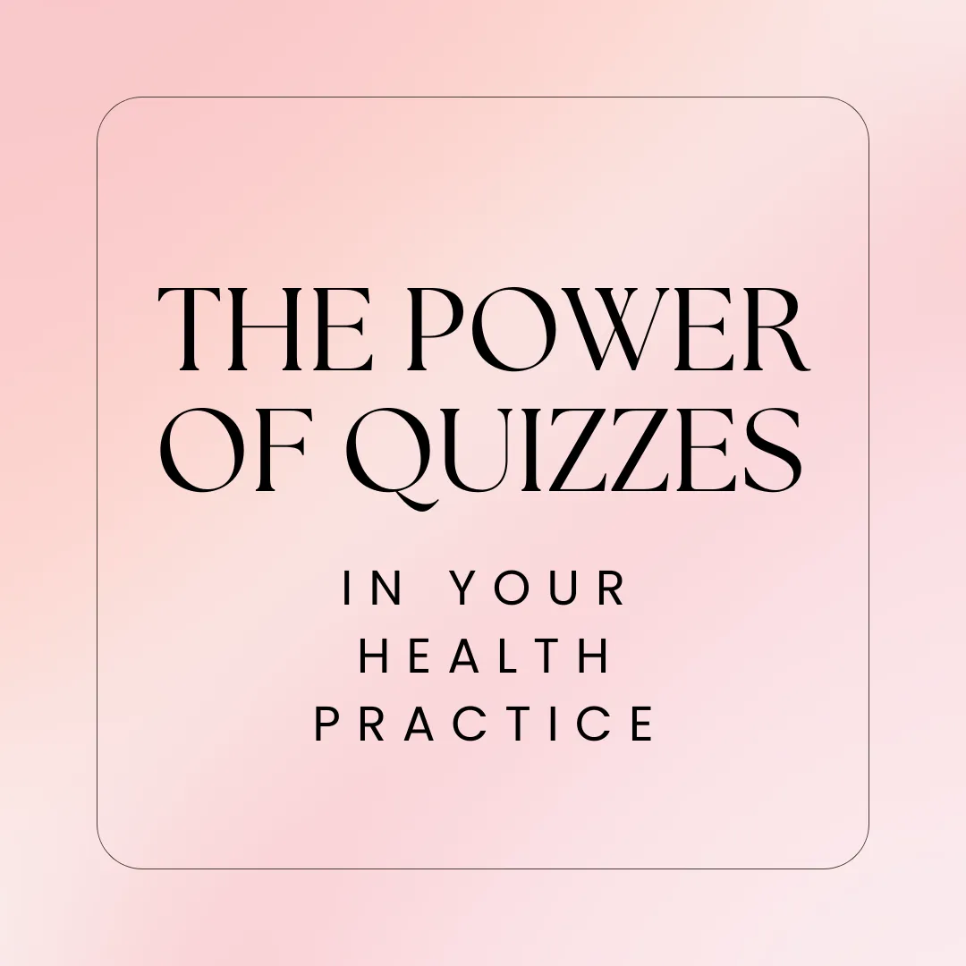 Using Quizzes in Your Health Practice
