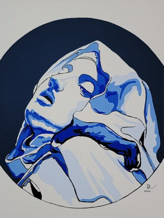 Galería de Arte en El Salvador: Pintura Acrílica | El cansancio de ...