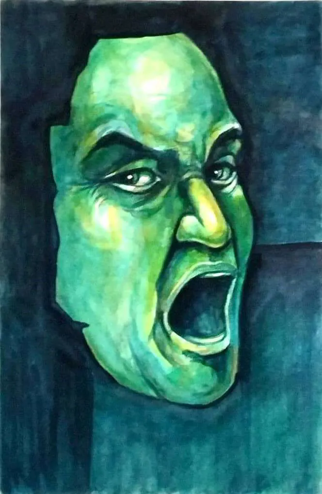 El grito by Isaías Mata - El Salvador