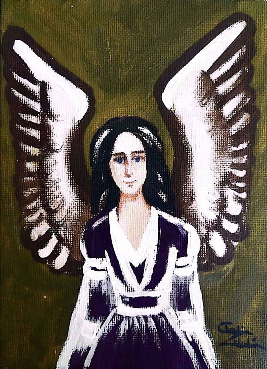 Ángel Violeta | Claudia Zeledón | Le Art Boutique & Premium Art Gallery ...