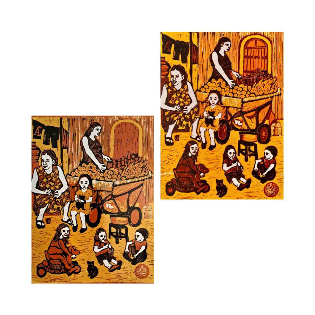 Escenas de madres por Roberto Melara – Arte latinoamericano ...