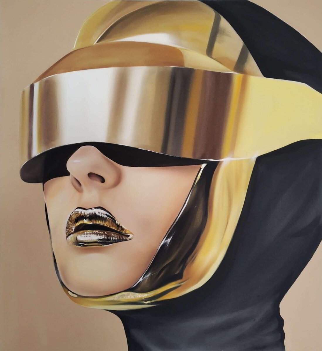 "Golden Kisses" de Mimi Killz - Arte latinoamericano contemporáneo ...