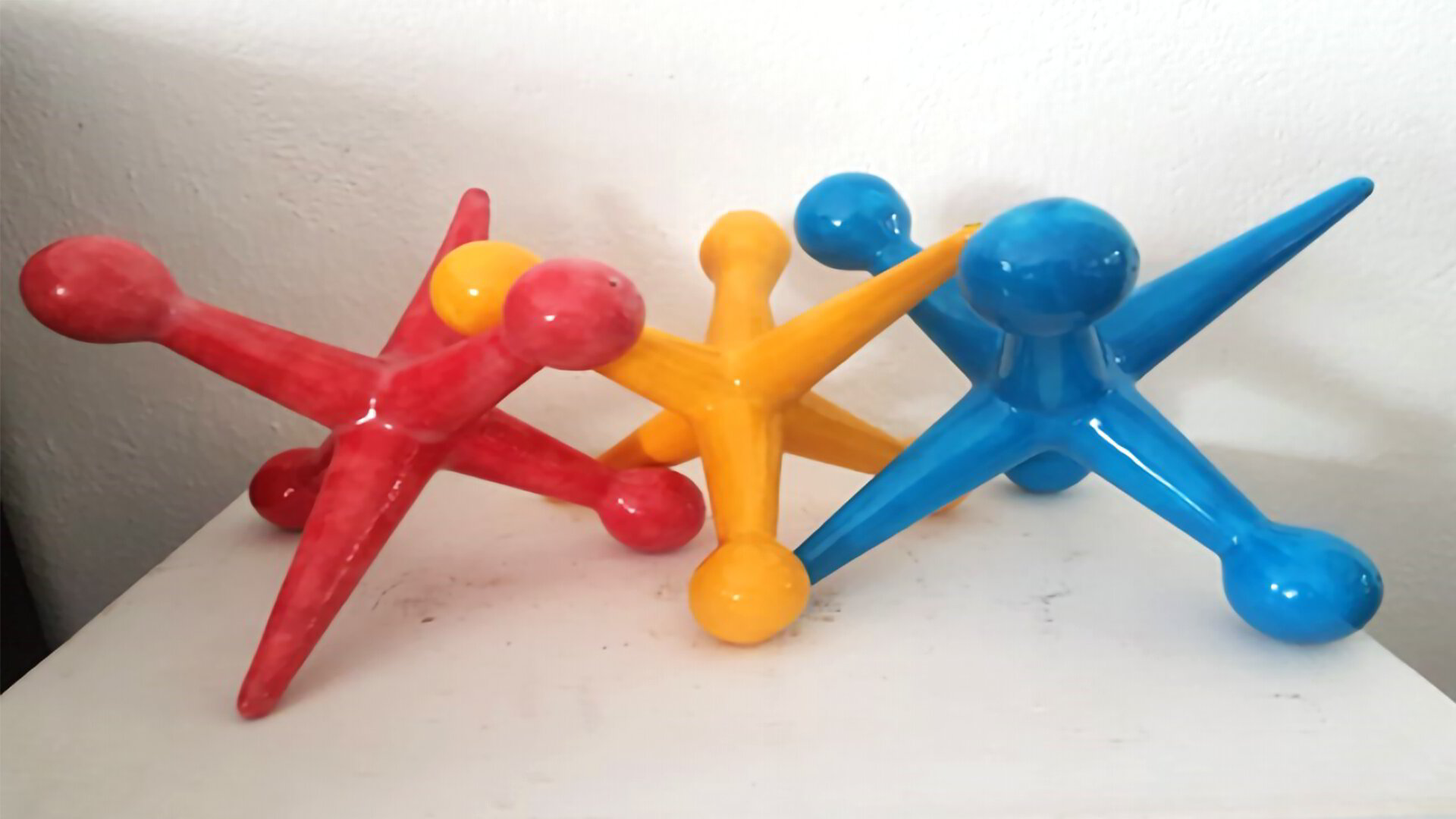 Escultura 3 Jacks Colors de Roberto Anzora | Premium Art Gallery ...