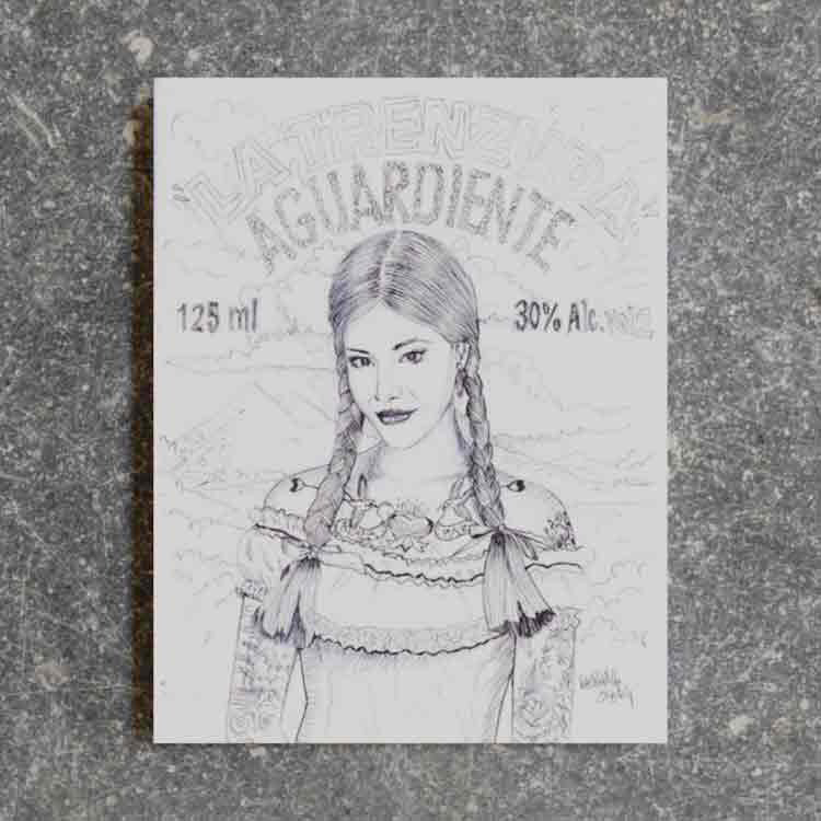 La Trenzuda by Luis Portillo | Paintings for Art Walls | Premium Art ...