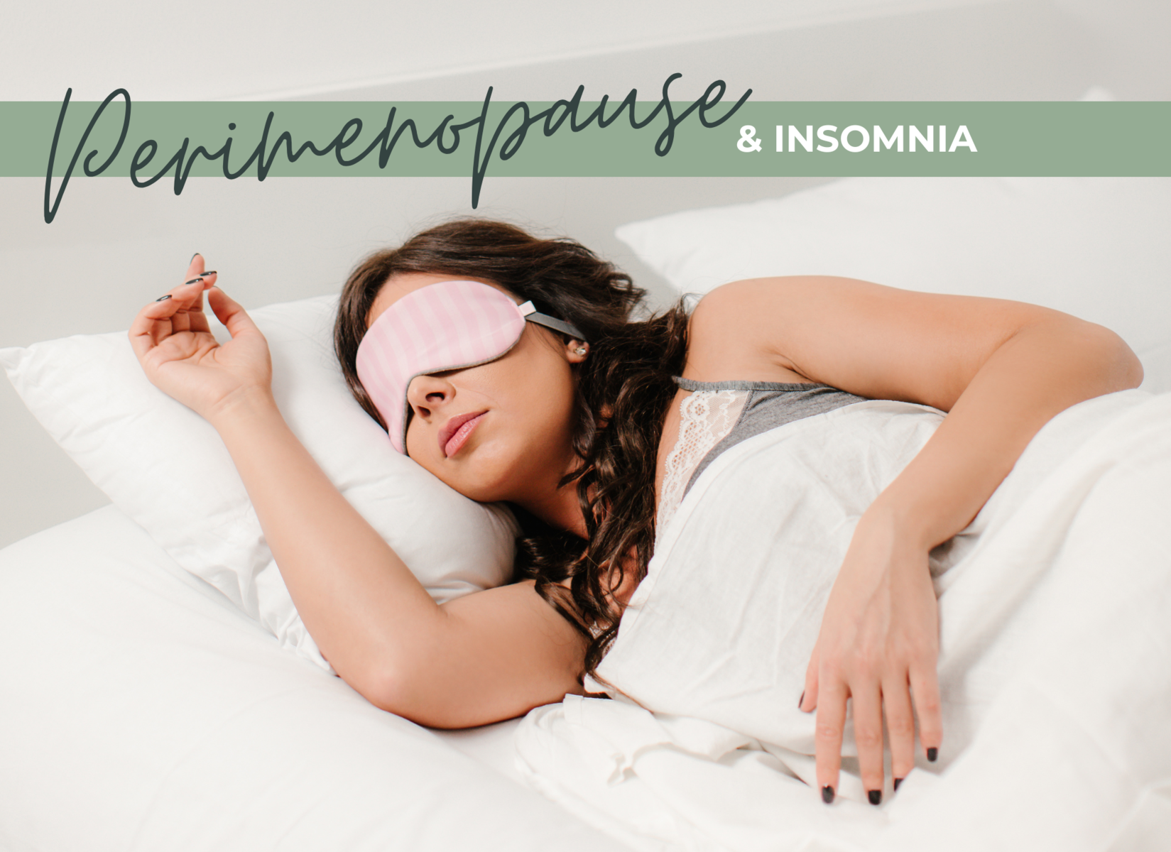 Natural Treatments for Insomnia in Perimenopause and Menopause