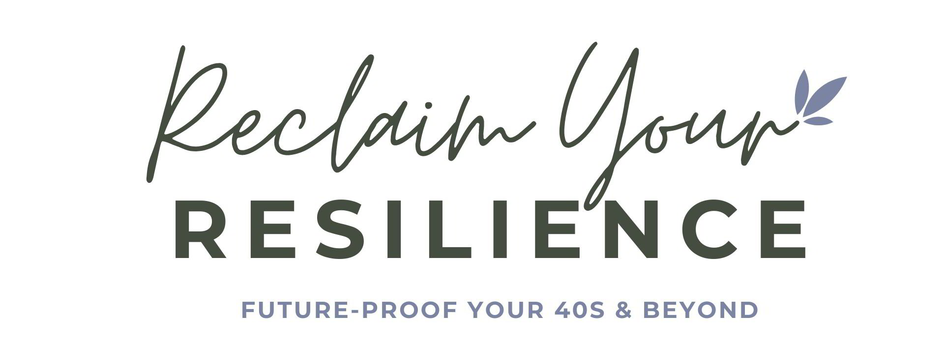 Reclaim Your Resilience Program - Checkout