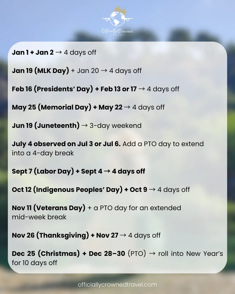 How to Turn PTO into Serious Time Off in 2026