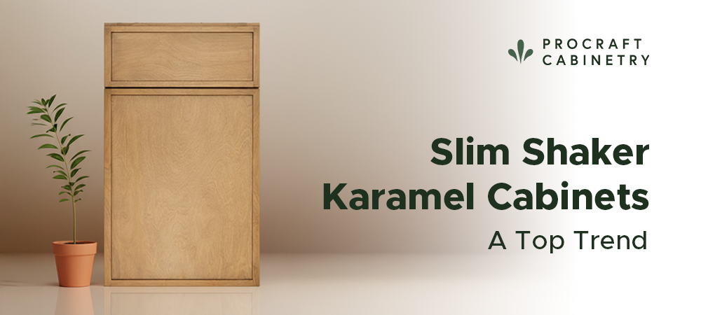 ProCraft Cabinetry Unveils "Slim Shaker Karamel Cabinets" to Meet ...