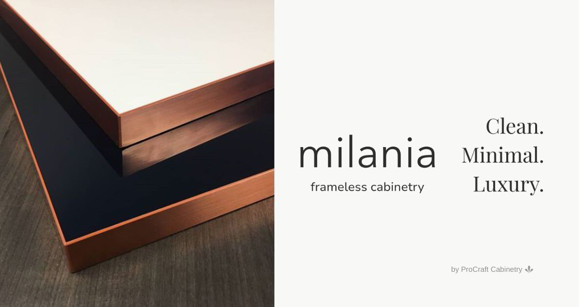ProCraft Cabinetry to Reveal Fully Overhauled Milania Frameless Line at ...