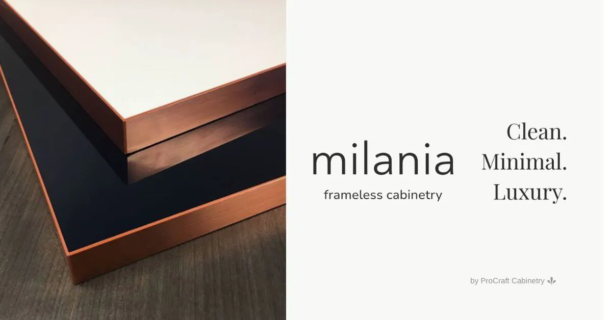 ProCraft Cabinetry to Reveal Fully Overhauled Milania Frameless Line at ...