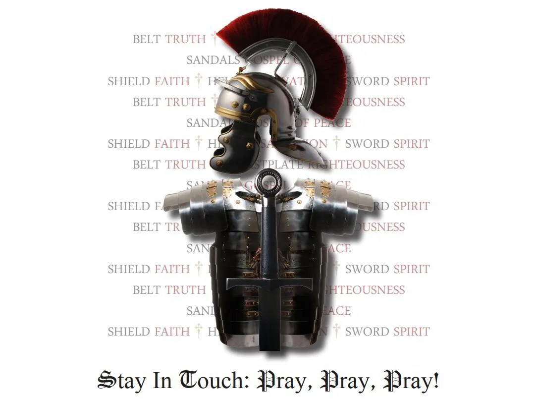 Stay In Touch: Pray, Pray, Pray!