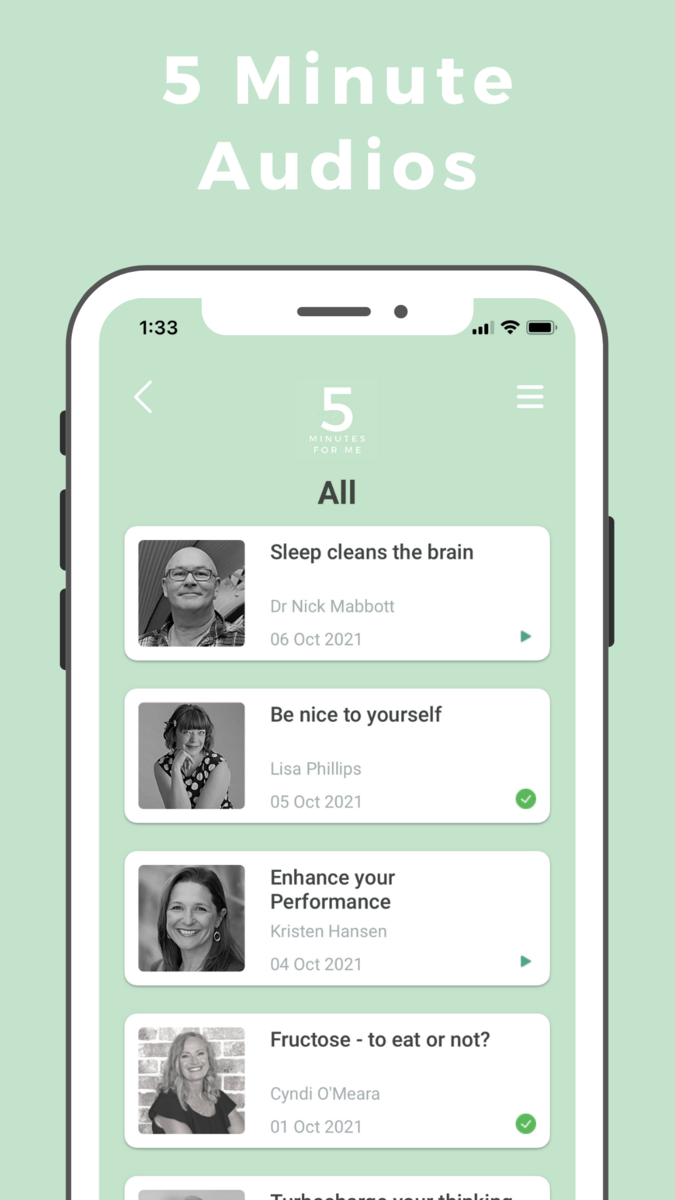 Daily 5-Minute Audio Launches on Our App | 5 Days a Week
