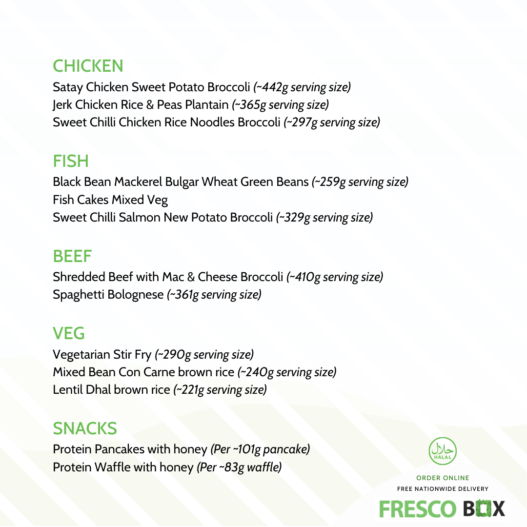 Fresco Box - Award Winning Meal Prep - Order Online