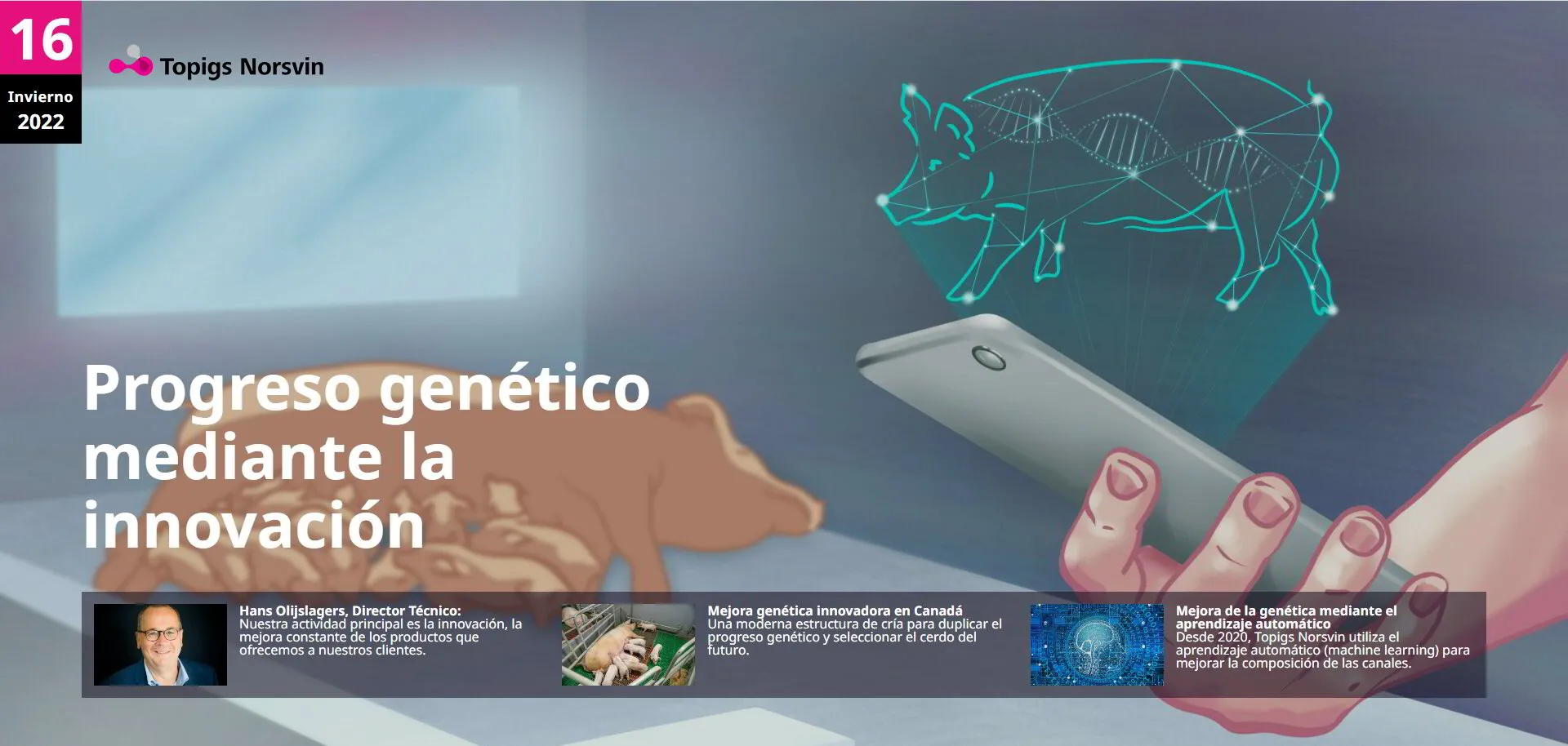 El progreso genético es innovación