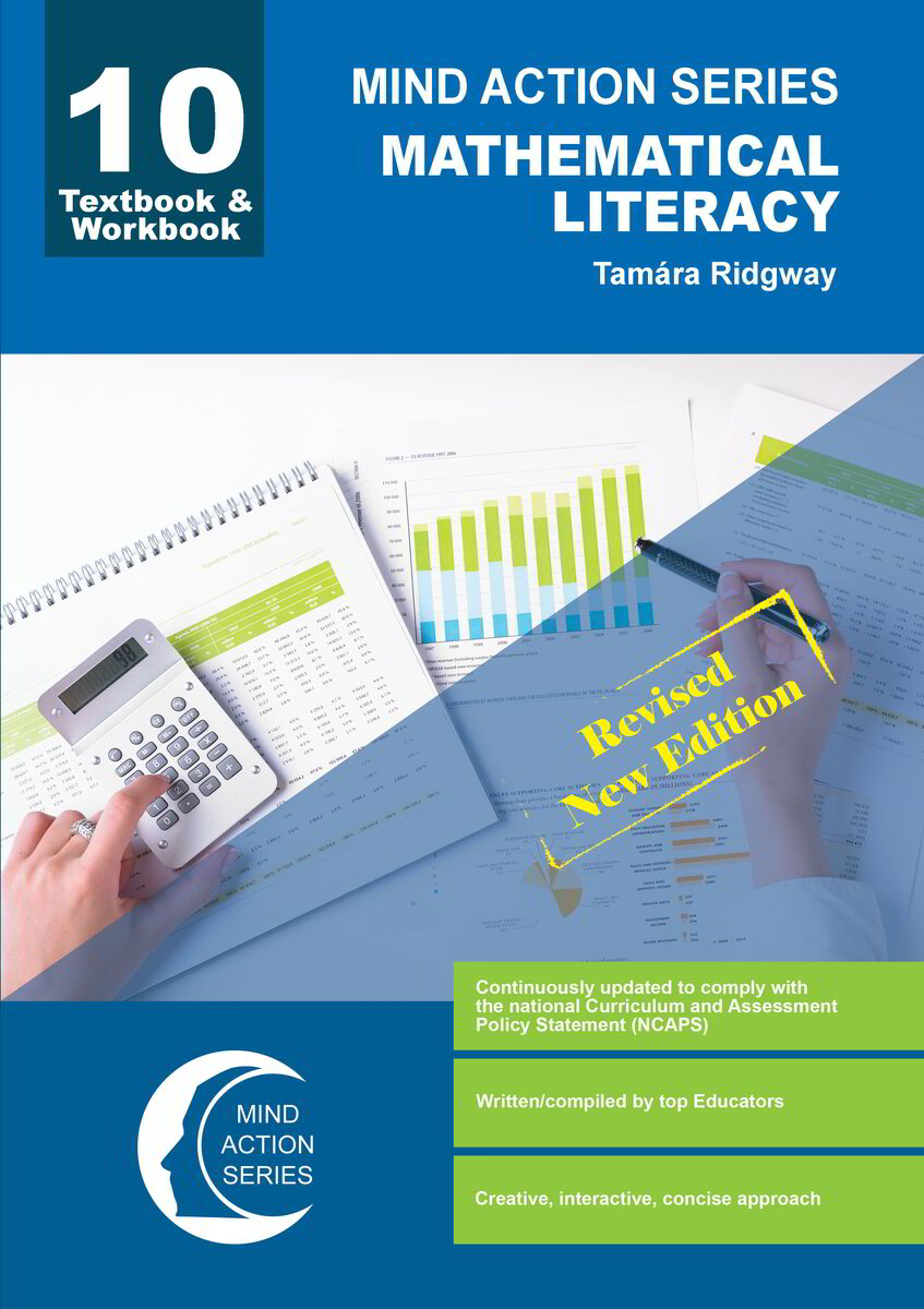 Mind Action Series Mathematical Literacy Textbook Workbook NCAPS