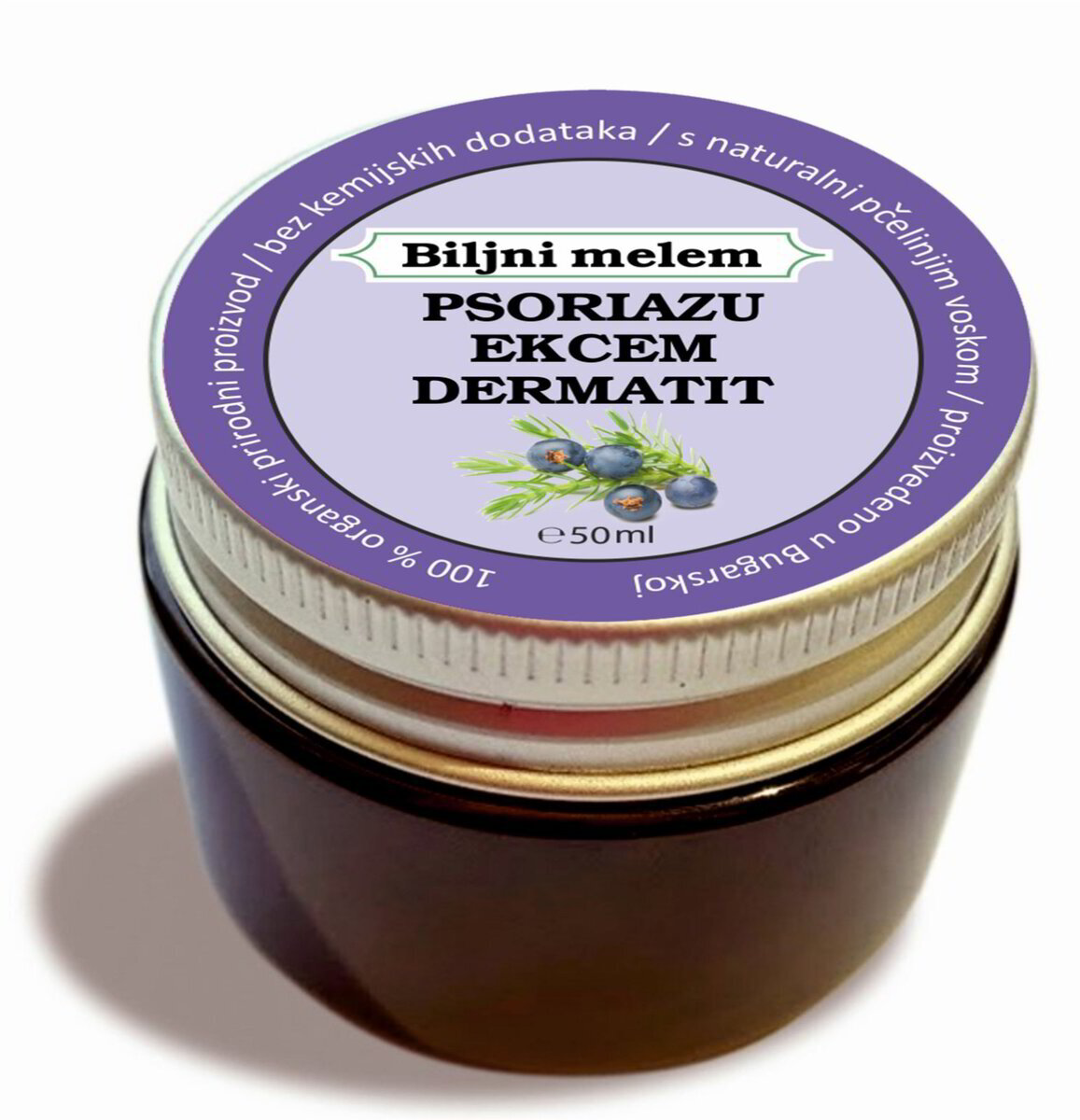 Biljni melem za psorijazu, ekcem, dermatitis