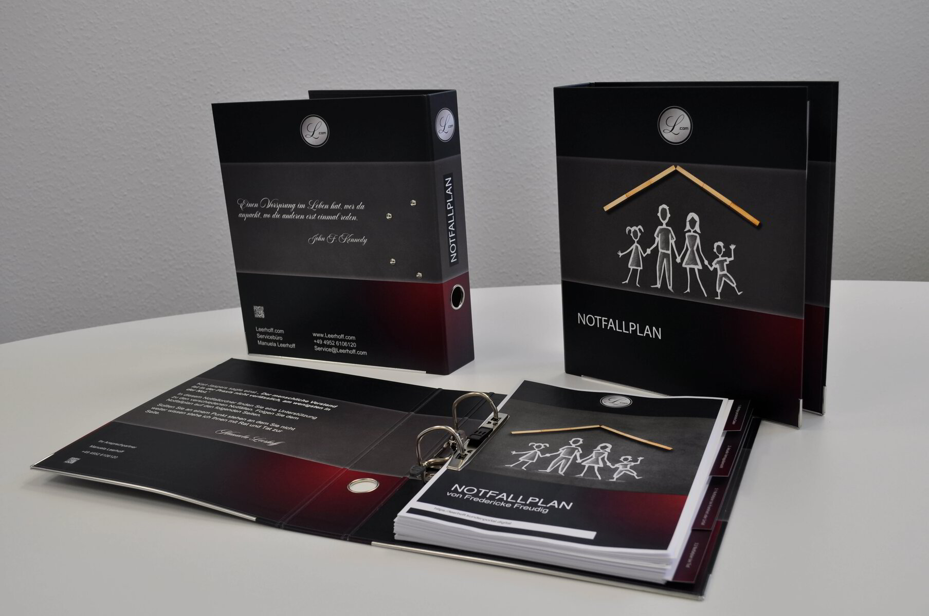 Notfallordner Ringordner mit Register