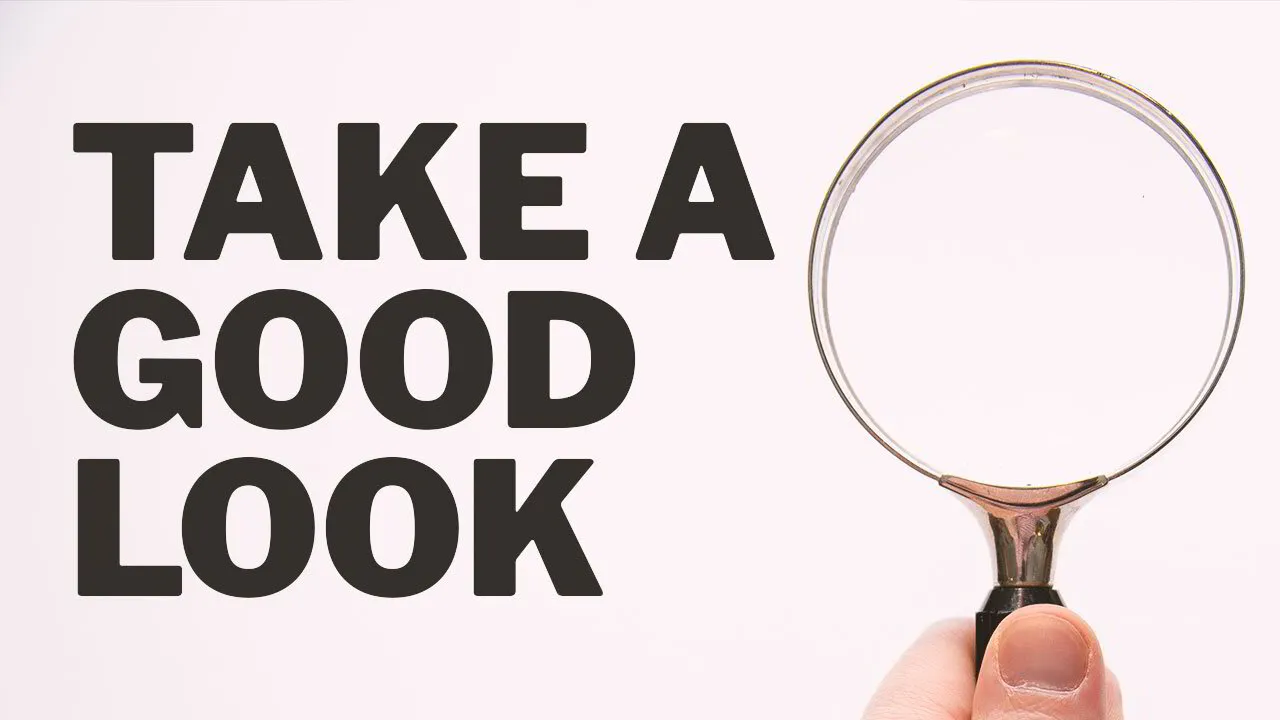 Take A Good Look