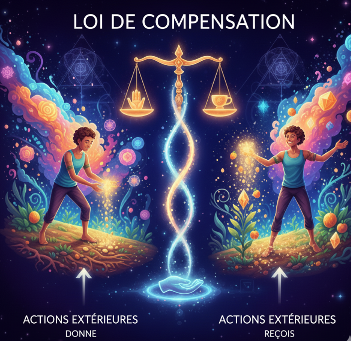 LA LOI DE LA COMPENSATION : LE SECRET POUR L'ABONDANCE DANS VOTRE VIE