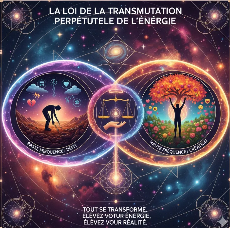 LA LOI DE TRANSMUTATION PERPÉTUELLE DE L'ÉNERGIE