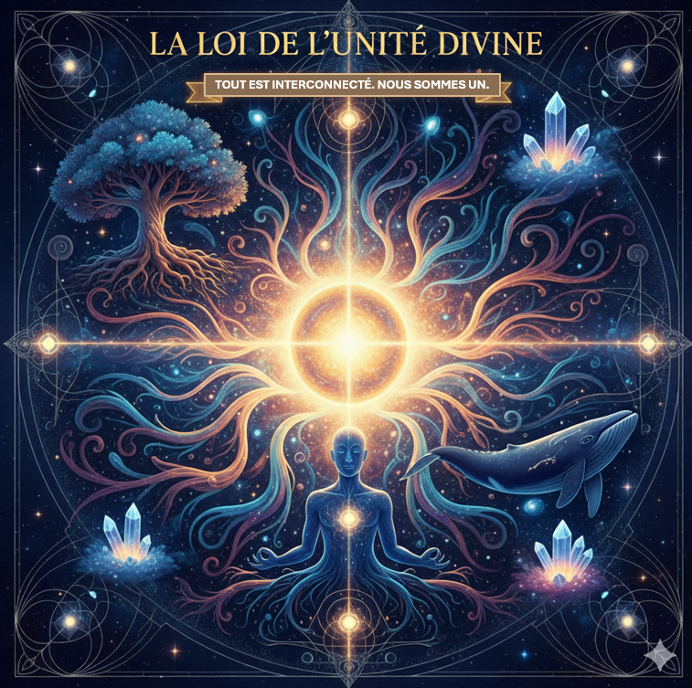 LA LOI DE L'UNITÉ DIVINE : LA RÉALITÉ PROFONDE DE L'INTERCONNEXION