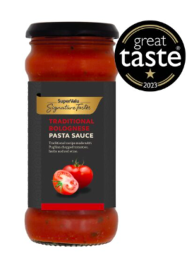SuperValu Signature Tastes Traditional Bolognese Pasta Sauce (350 g)