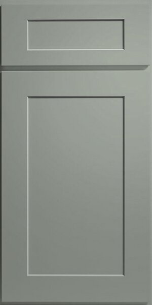 Full Overlay Cabinetry - Olmstead Shaker Shale | HomeMark Cabinetry