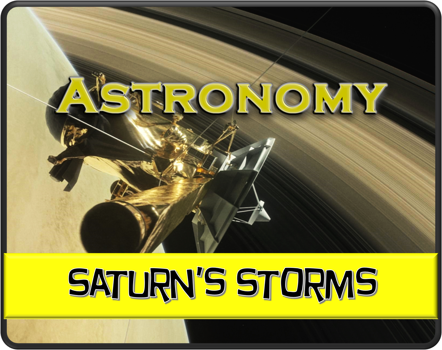 Cassini space probe captures rare hexagonal storm on Saturn's north pole!