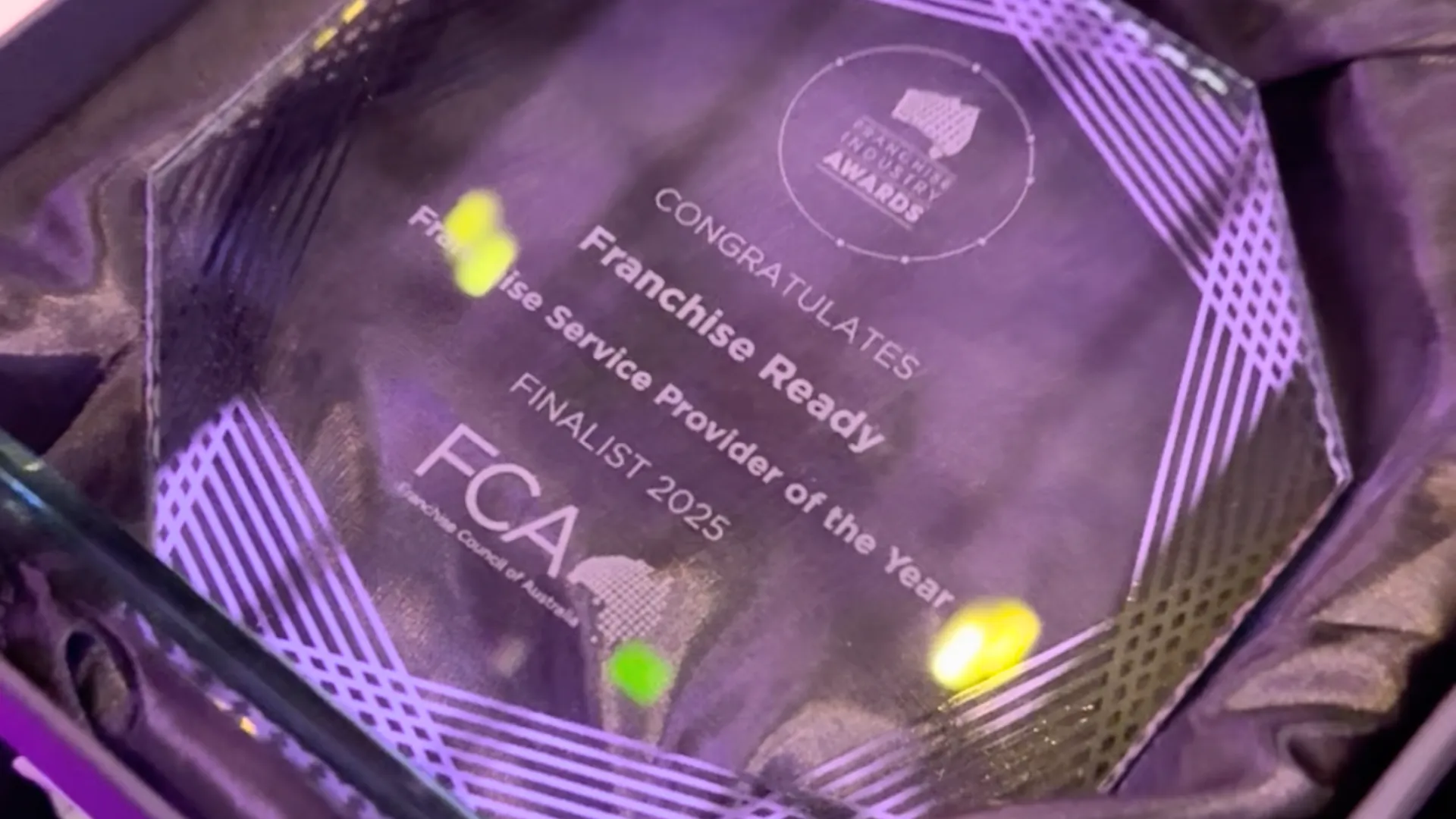 Franchise Ready attends the FCA Franchise Forum & Awards Night