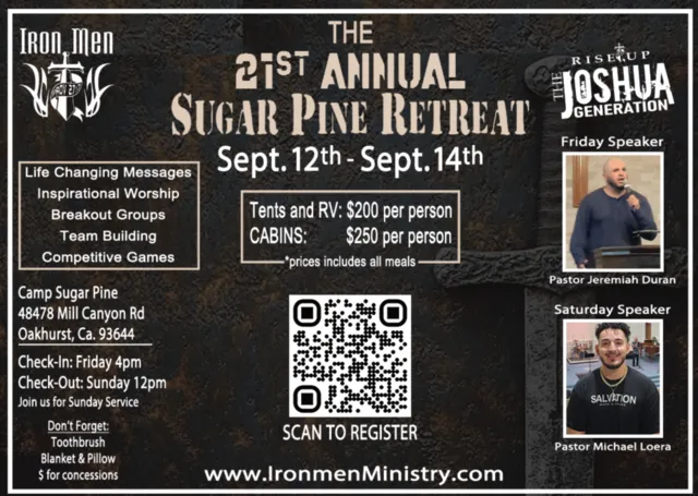 Iron Men Ministry - Challenging every man to know Christ and lead ...