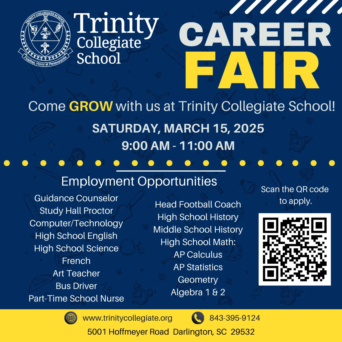 Career Fair, March 15
