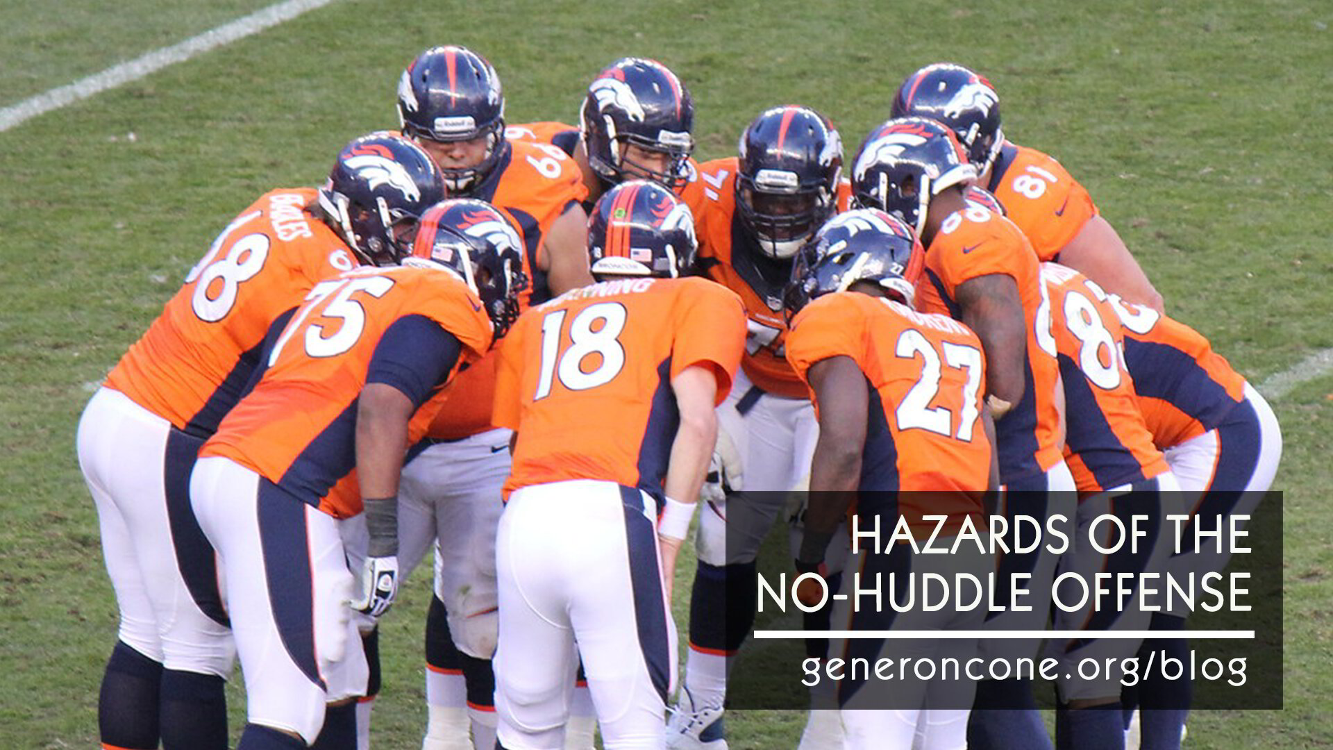 Hazards of the No-huddle Offense