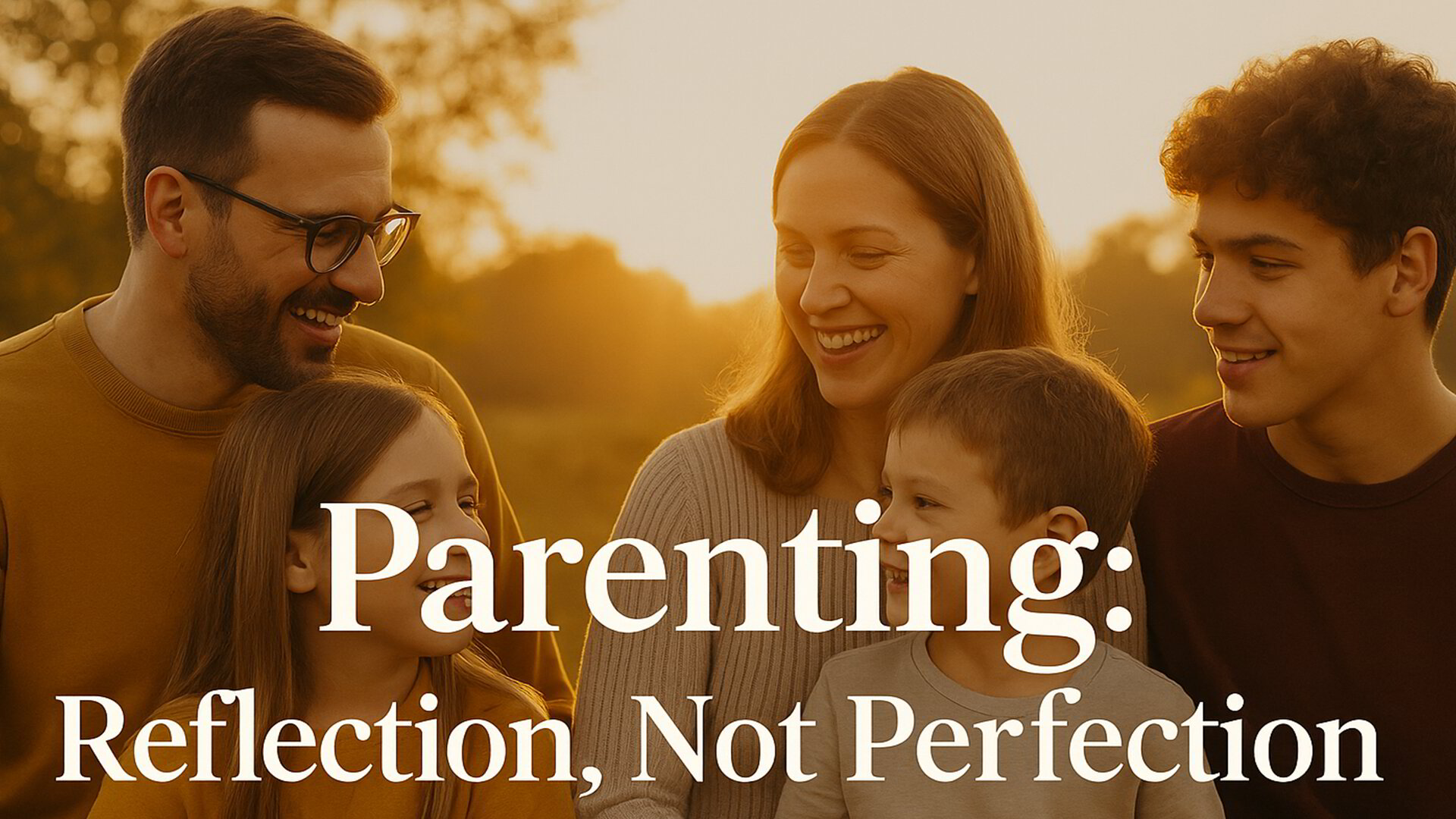 Parenting: Reflection, Not Perfection